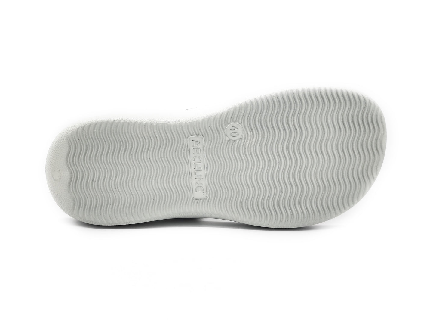Archline Rebound Orthotic Thongs - Grey - Foot Pain Plantar Fasciitis ...