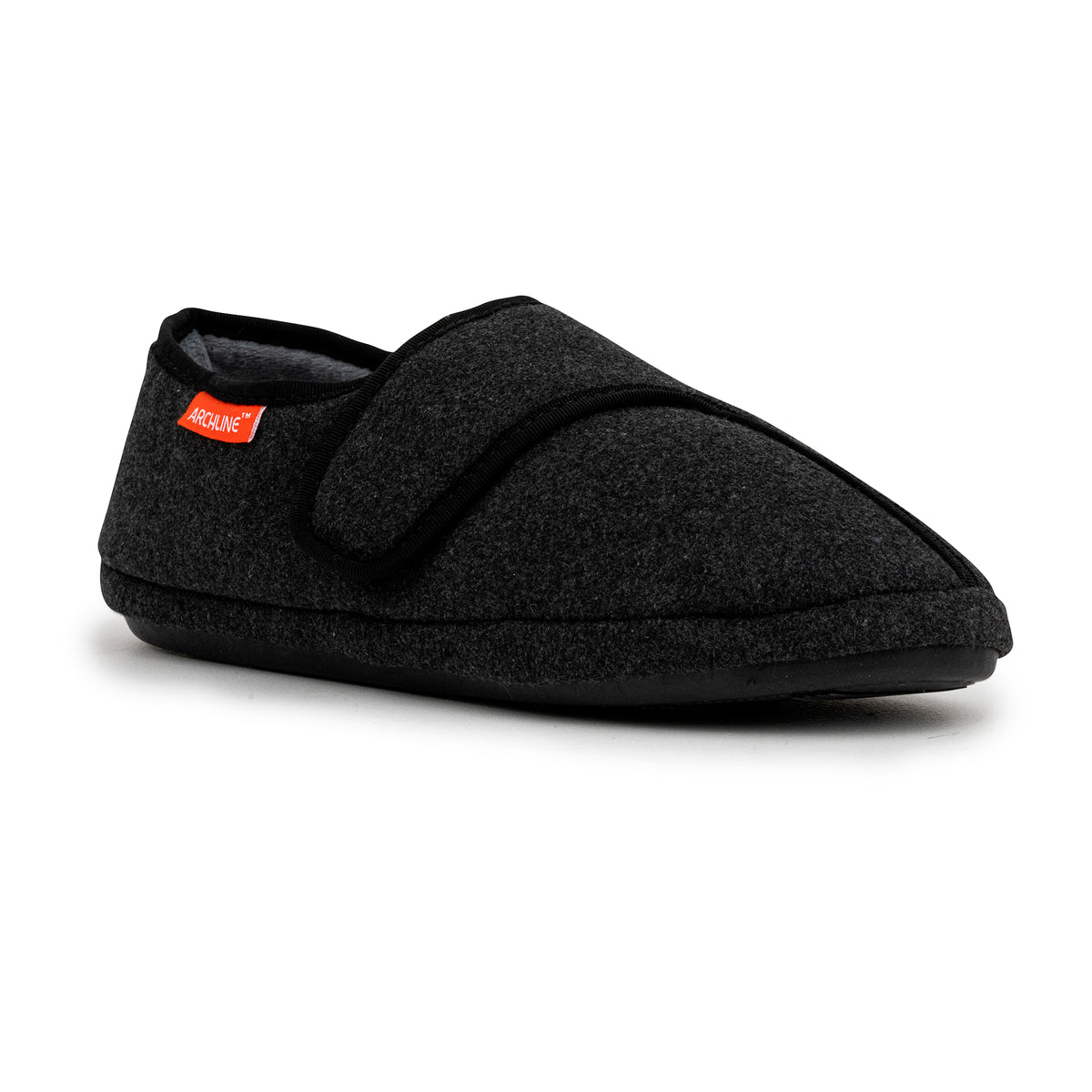 Archline Orthotic Slippers Plus – Charcoal Marl