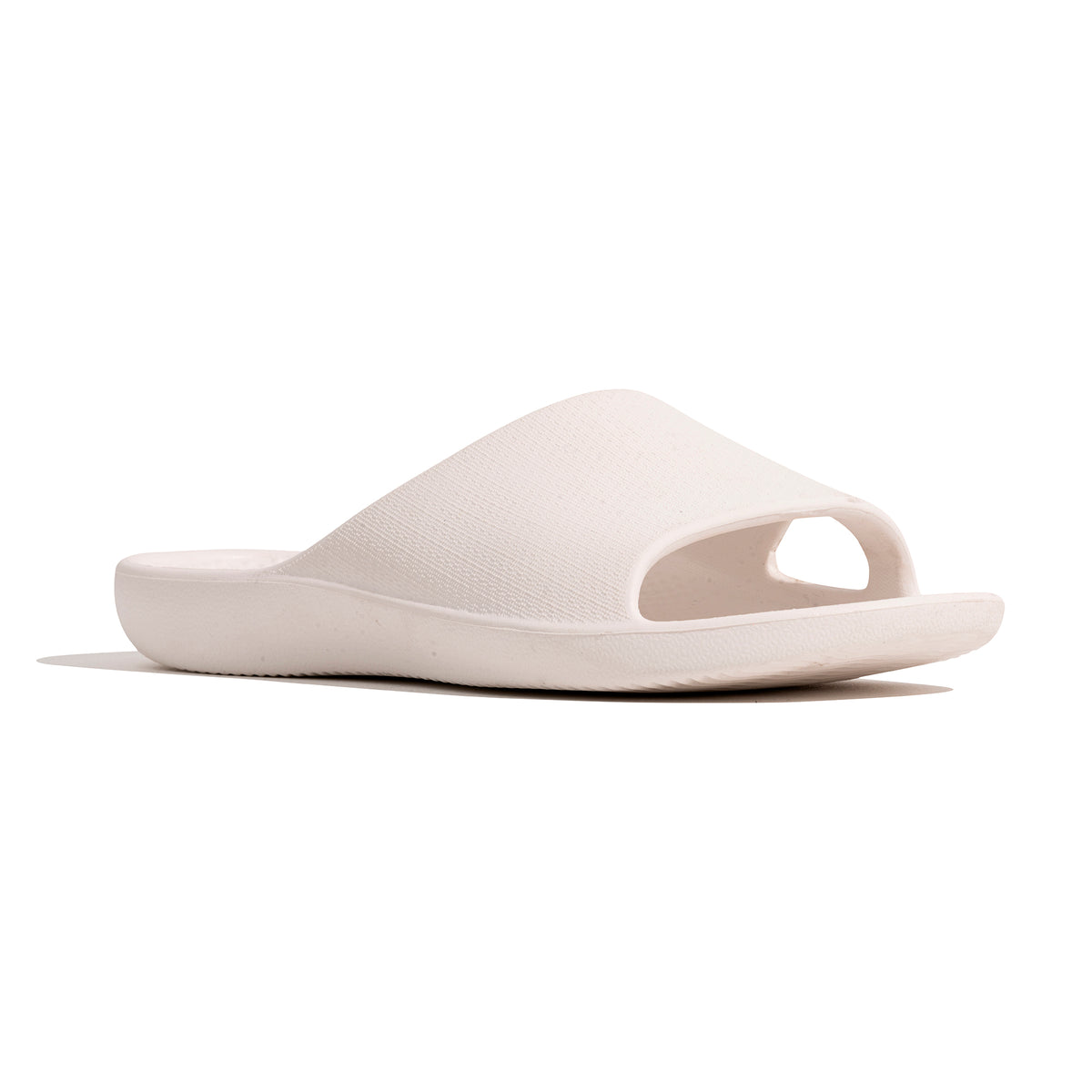 Archline Rebound Orthotic Slides - White - Foot Pain Plantar Fasciitis ...