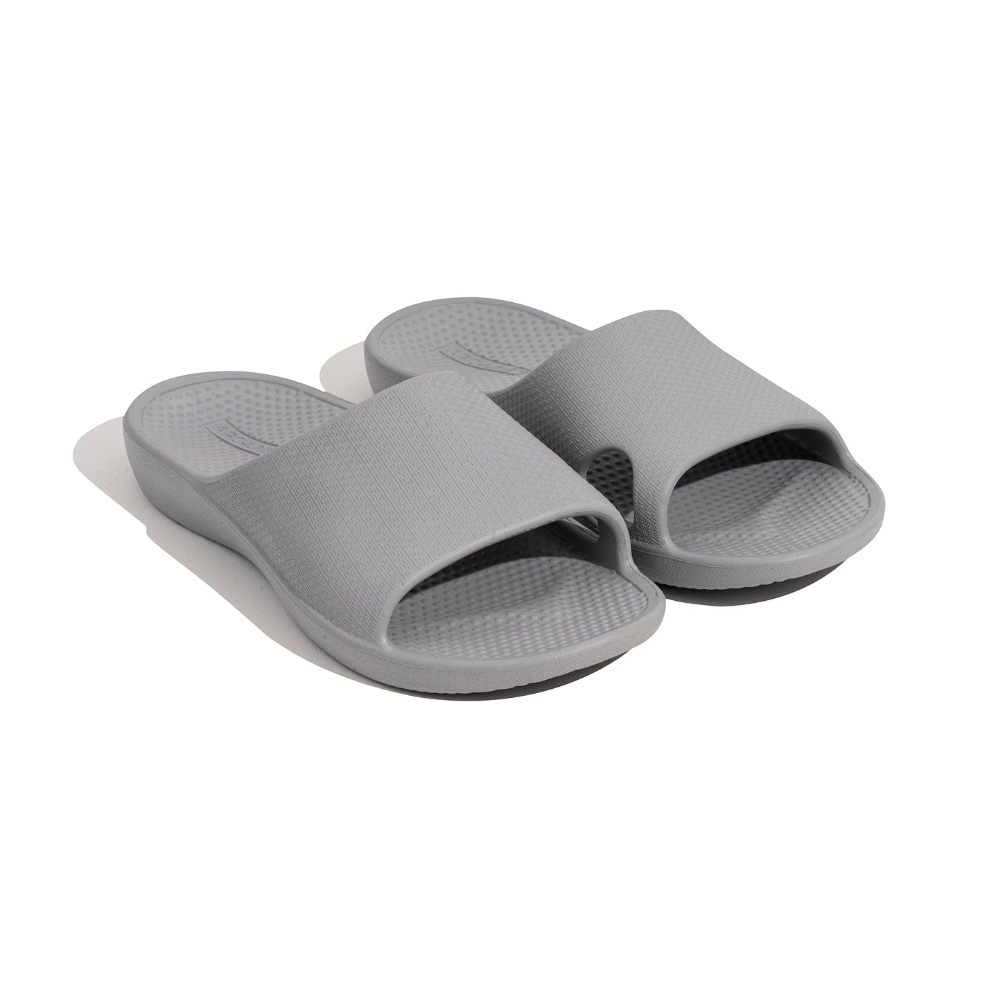 Archline Rebound Orthotic Slides - Stone Grey - Foot Pain Plantar ...