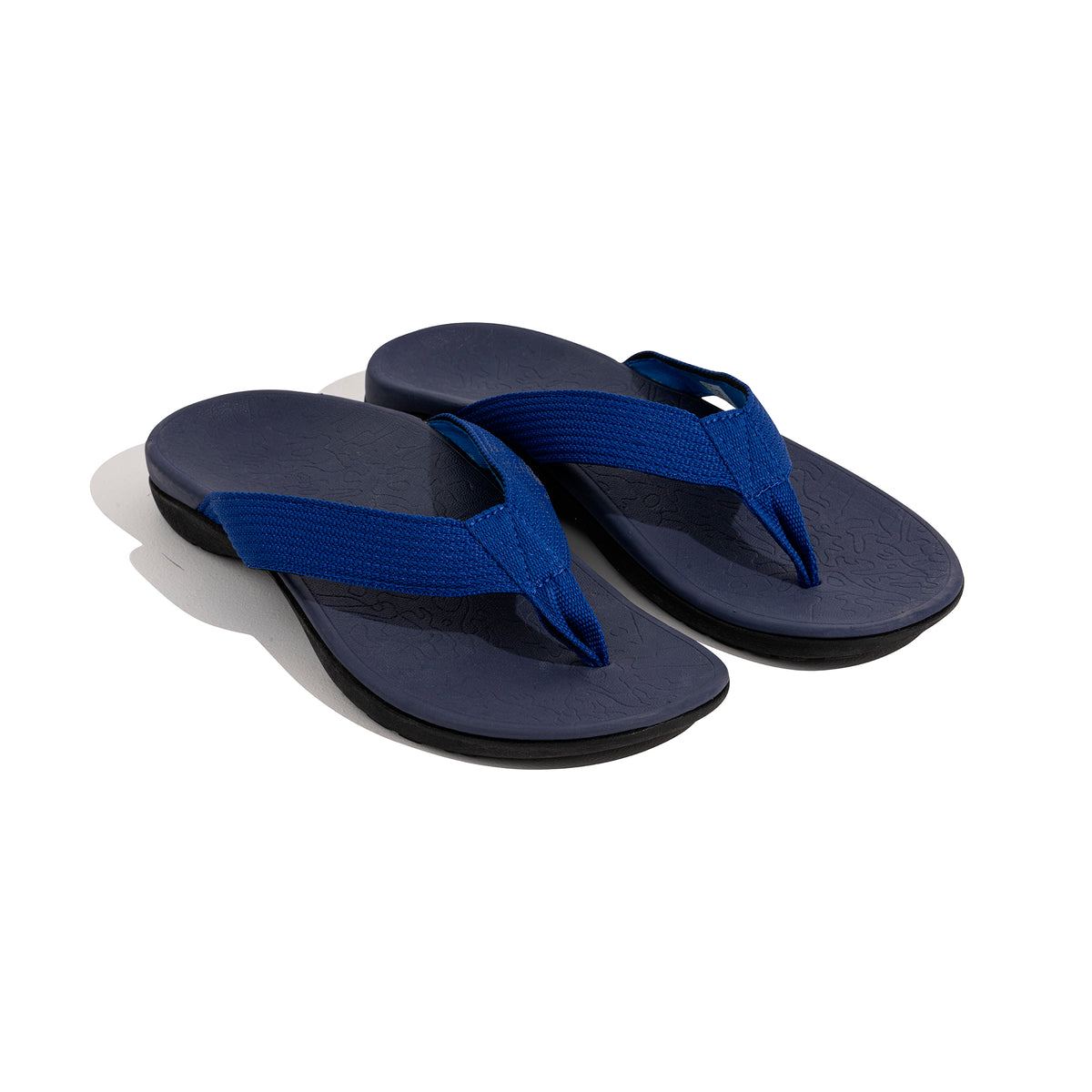 Axign Premium Orthotic Thongs – Navy – Archline Footcare