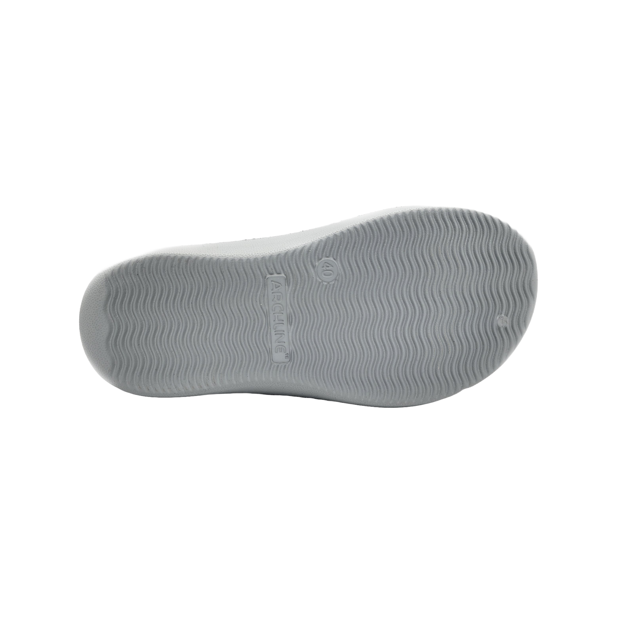 Archline Rebound Orthotic Slides - Stone Grey - Foot Pain Plantar ...