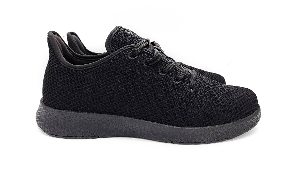 Axign River V2 Lightweight Casual Orthotic Shoe - Full Black – Archline ...